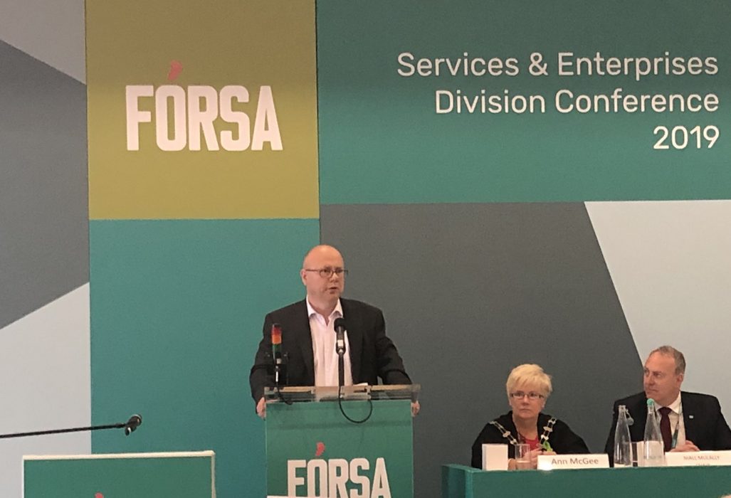 Fórsa backs any new pay moves for state agencies - Forsa