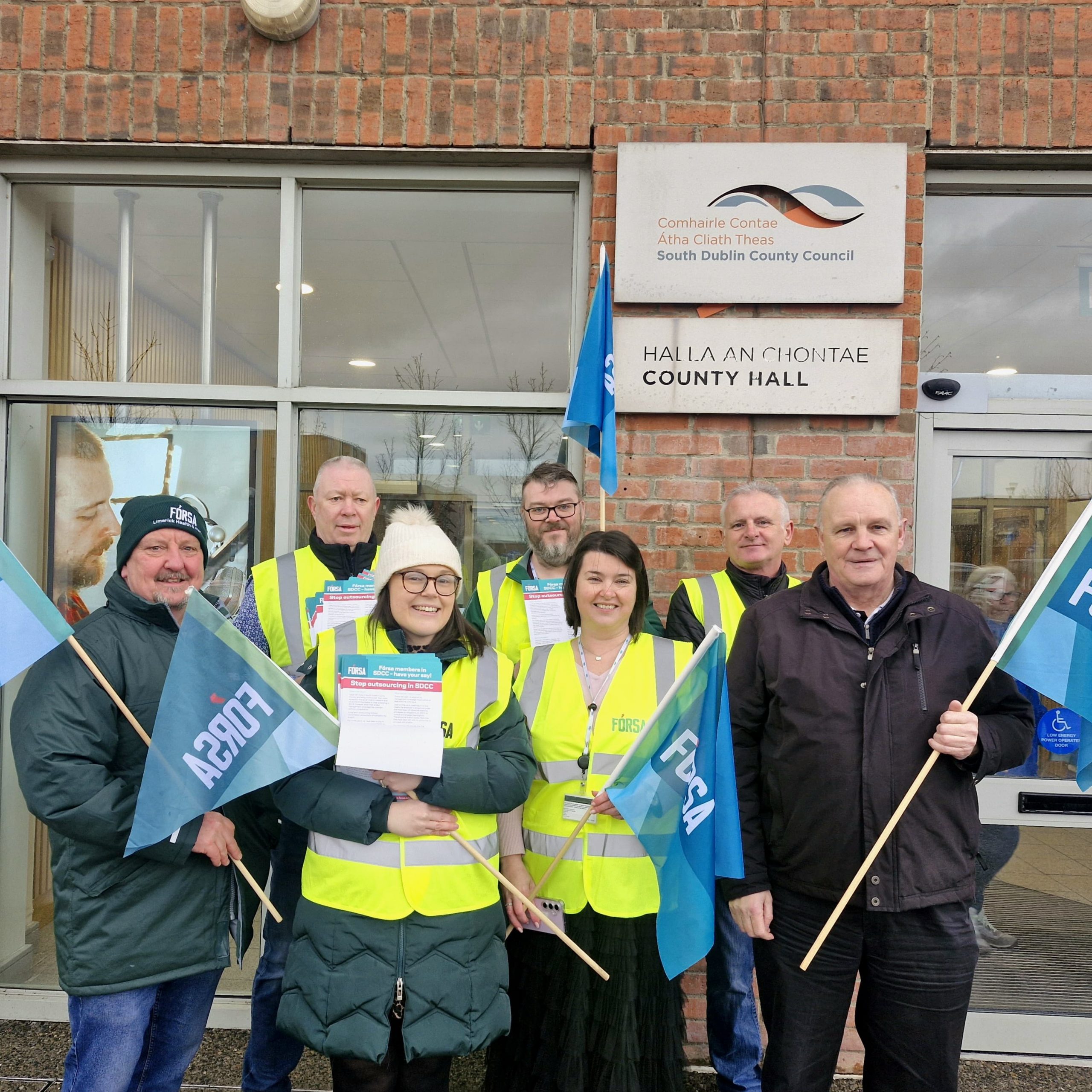 SDCC members vote yes to industrial action - Forsa